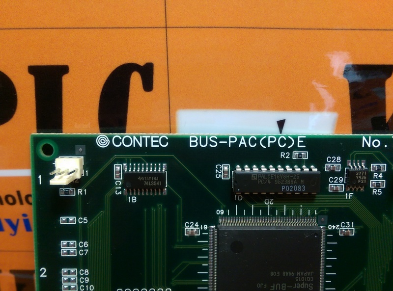 CONTEC BUS-PAC(PC)E BOARD - 裕益科技自動化設備可程式編碼器PLC分散式控制系統DCS